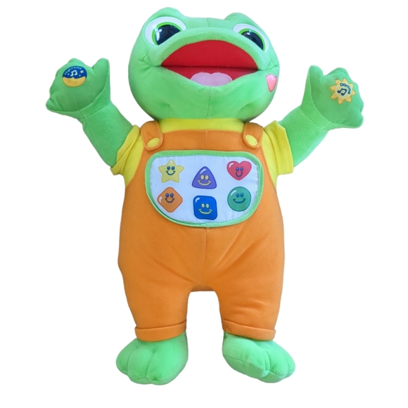 Leap Frog | Toys | Leap Frog Hug And Learn Baby Tad Stuffed Talking Frog Baby Toy | Poshmark